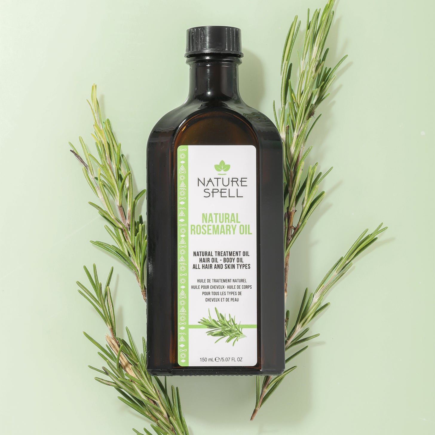 Rosemary Oil for Hair Growth - Pre Diluted Hair Oil | Nature Spell ...