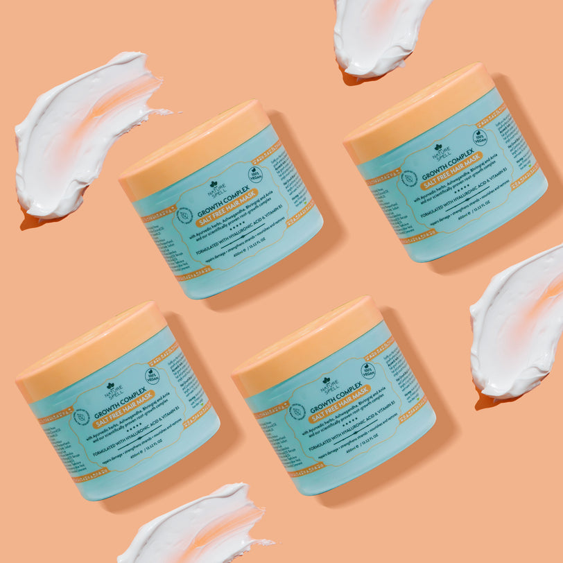 Nature Spell Growth Complex Hair Growth Set - Shampoo, Conditioner, Ha